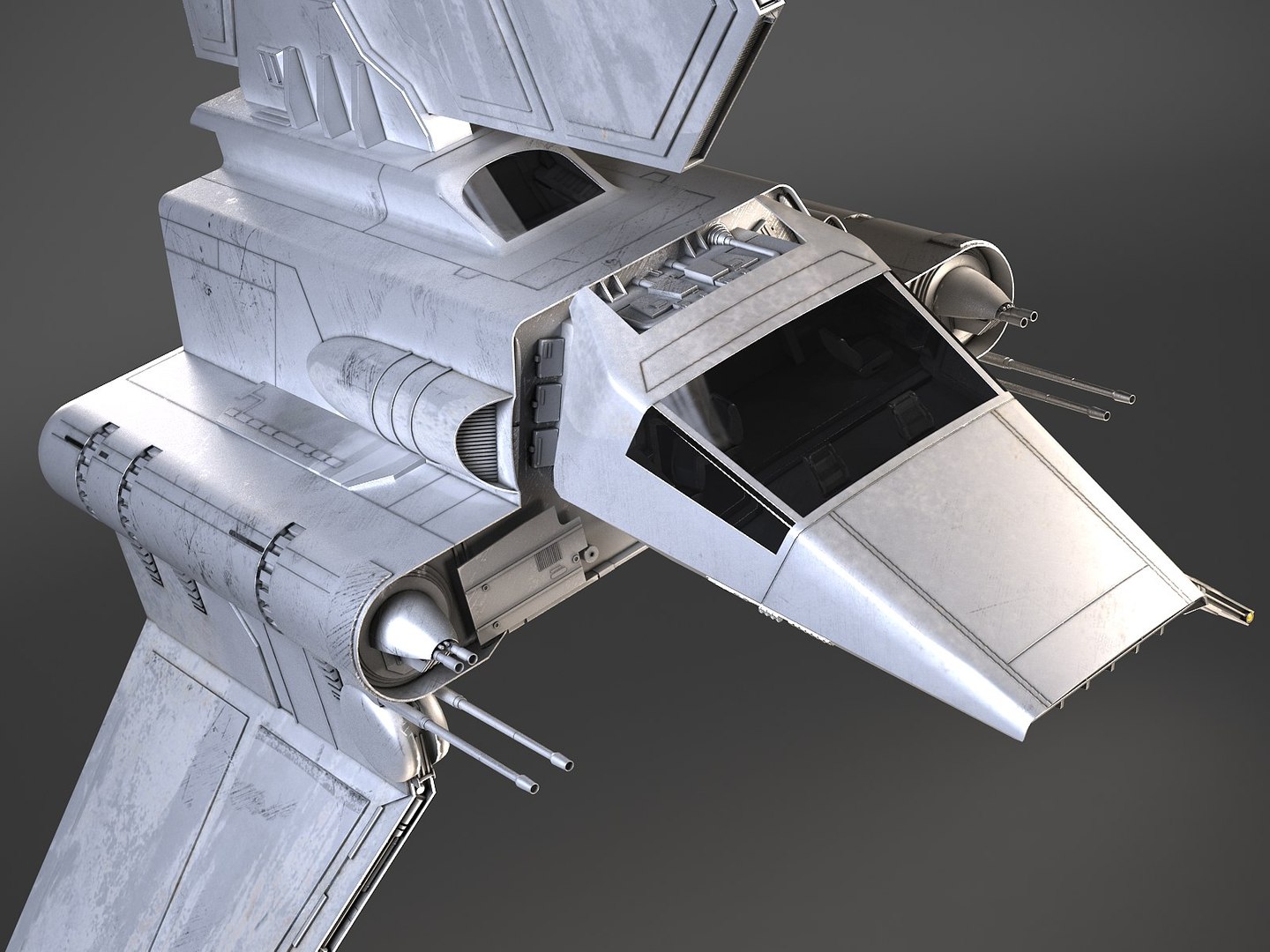Star Wars Lambda 3d Model