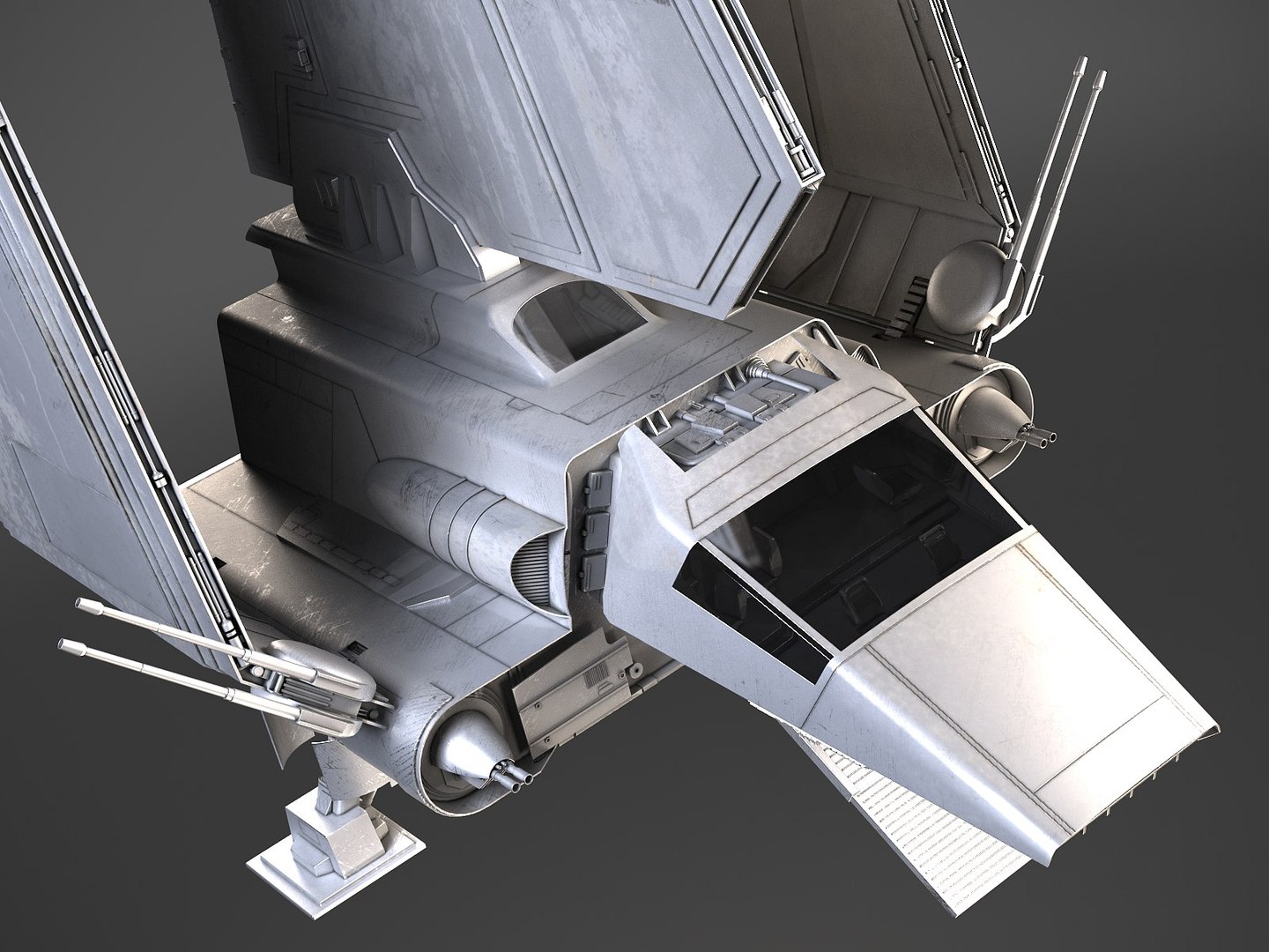 Star Wars Lambda 3d Model