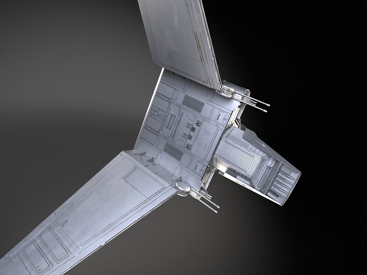 Star Wars Lambda 3d Model