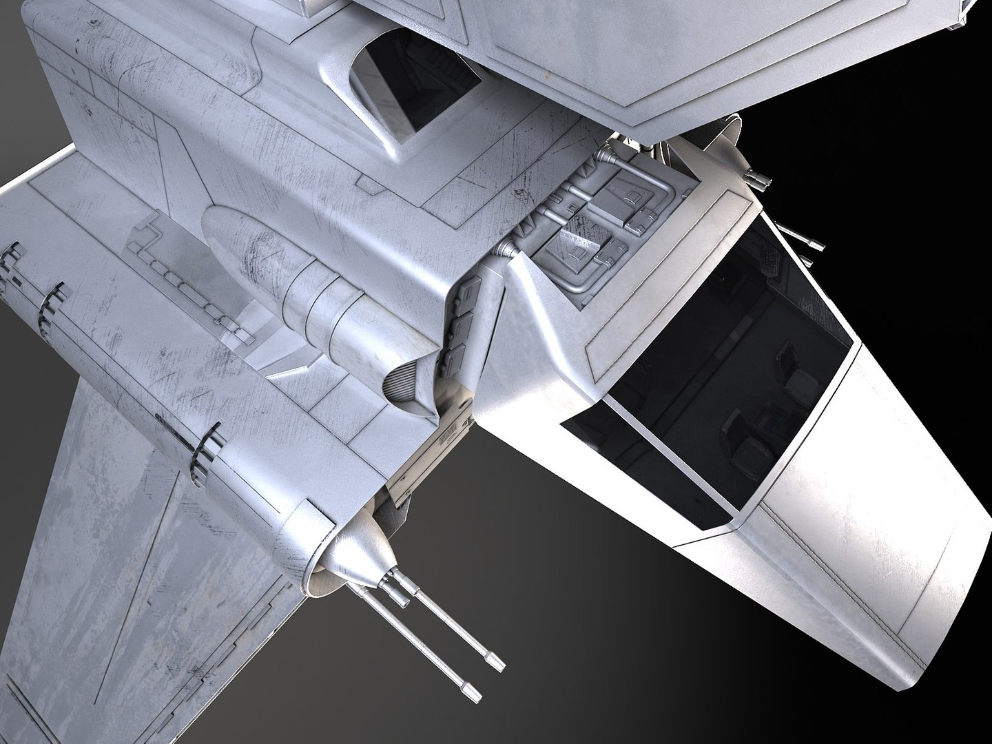 star wars lambda 3d model