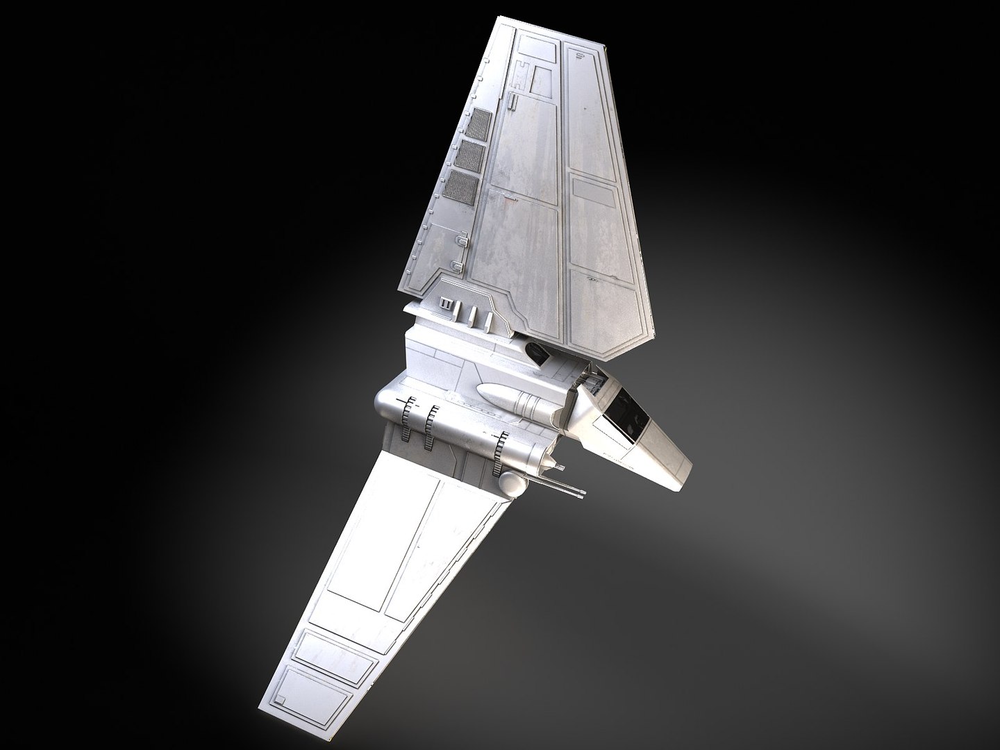Star Wars Lambda 3d Model