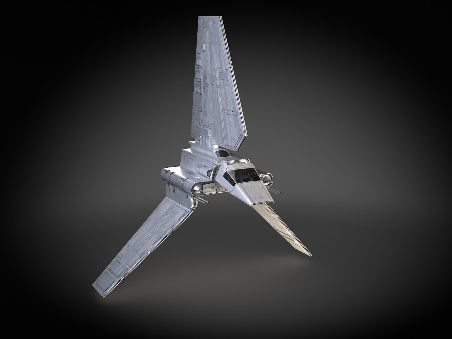 Star Wars Lambda 3d Model