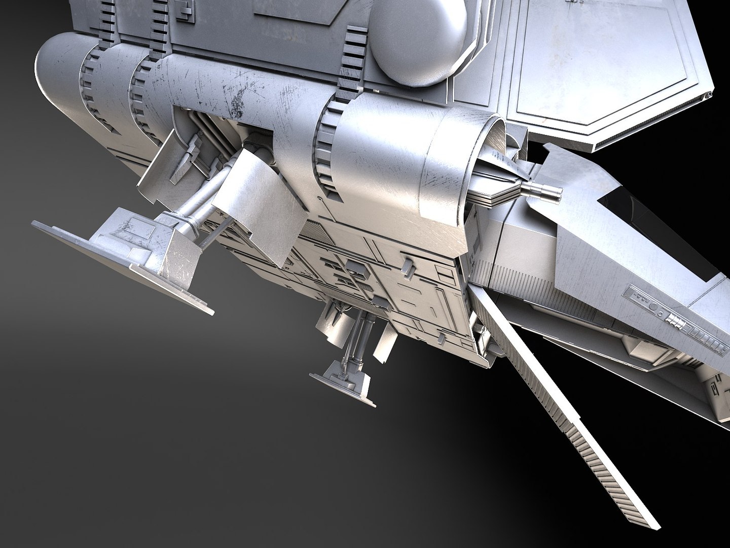 star wars lambda 3d model