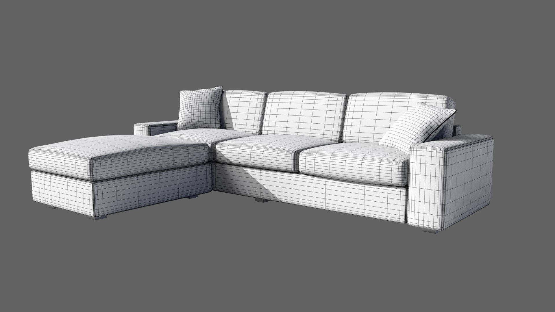 Corner Sofa 3D Model - TurboSquid 1996816