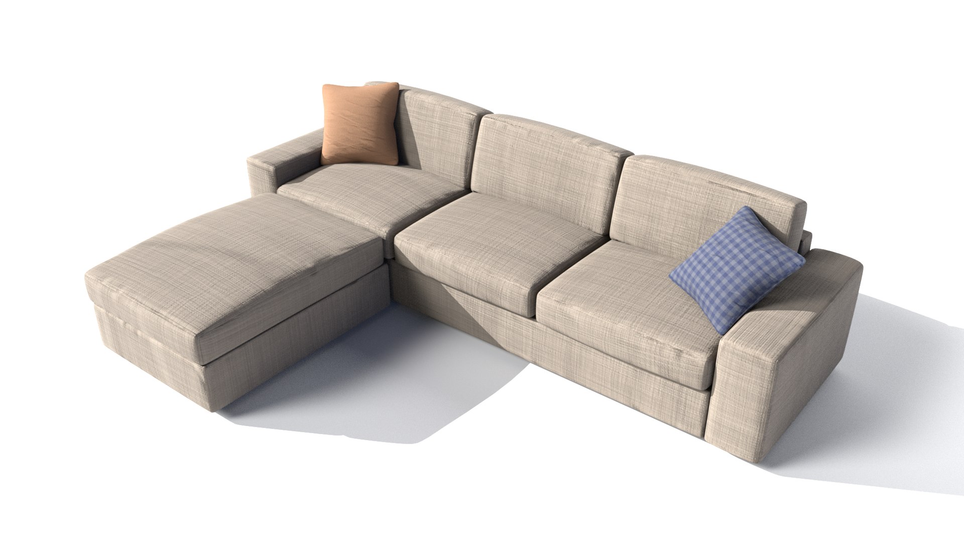 Corner Sofa 3D Model - TurboSquid 1996816