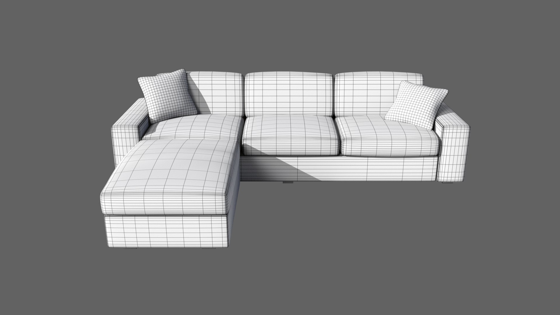 Corner Sofa 3D Model - TurboSquid 1996816