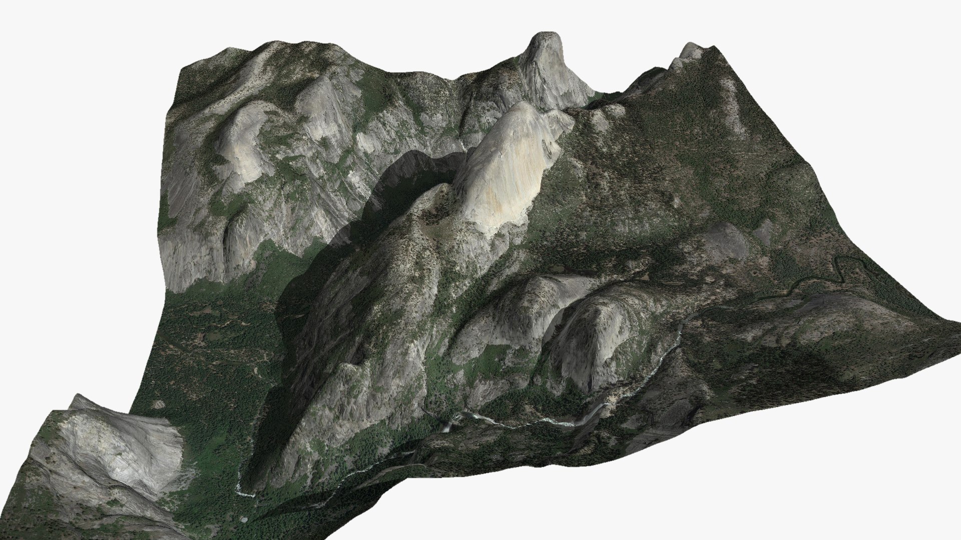 3D Half Dome Model - TurboSquid 2034664
