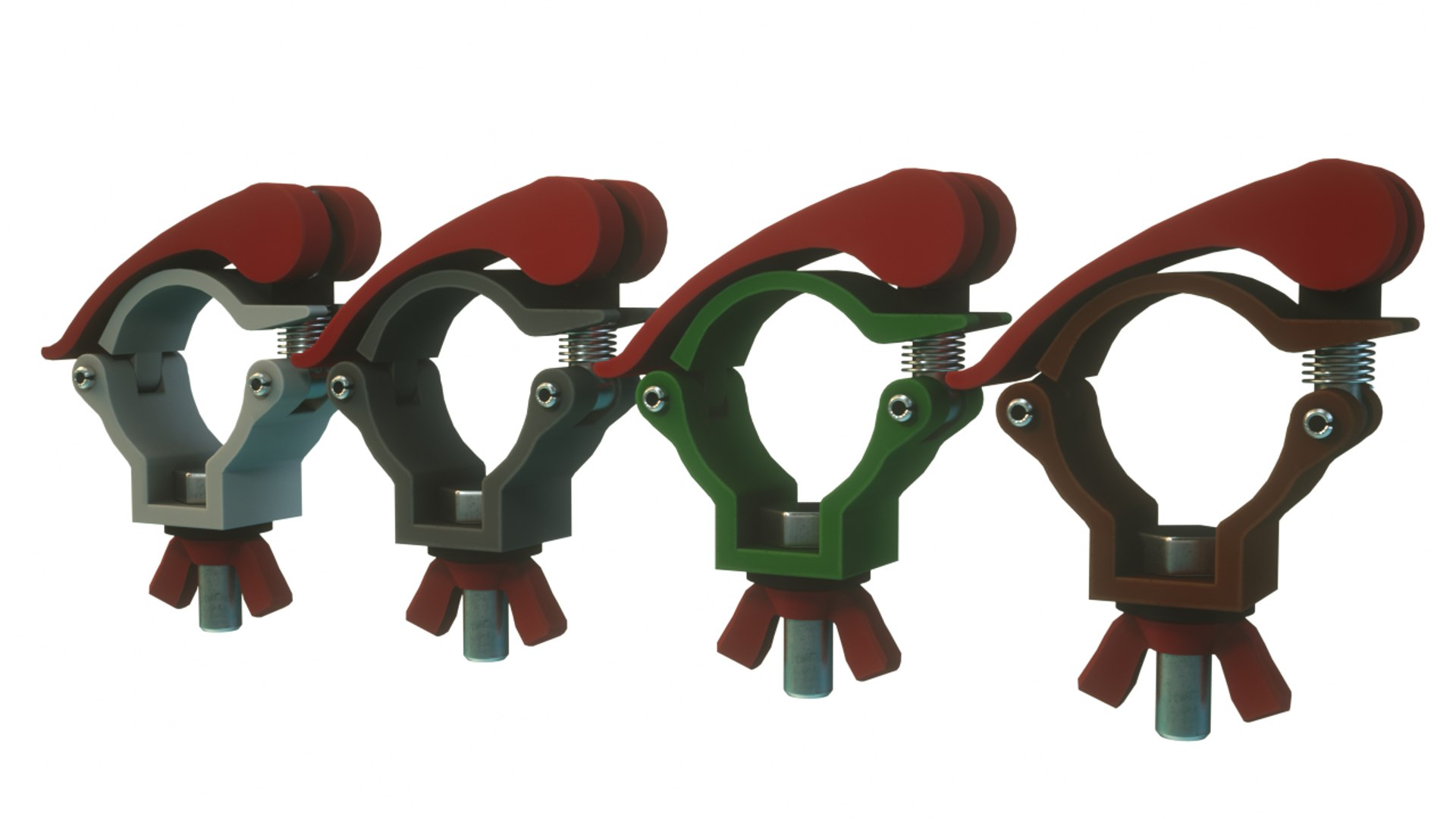 Universal Pipe Cable Clamp Model - TurboSquid 1341060