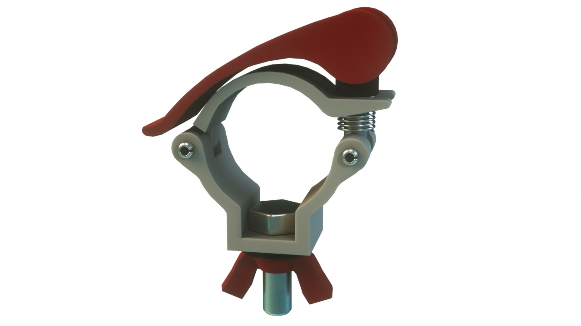 Universal Pipe Cable Clamp Model - TurboSquid 1341060