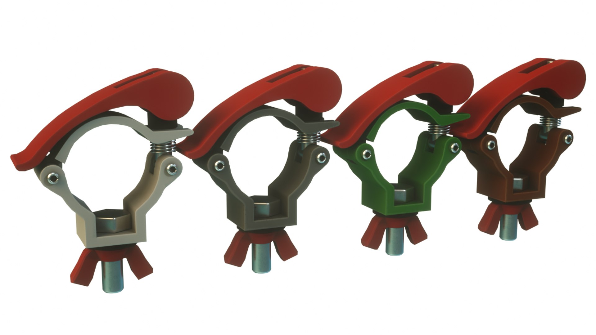 Universal Pipe Cable Clamp Model - TurboSquid 1341060
