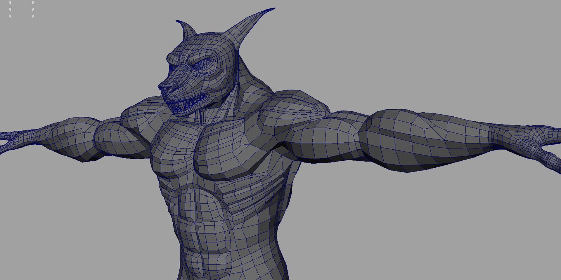 3D Wolf Man - TurboSquid 1560377