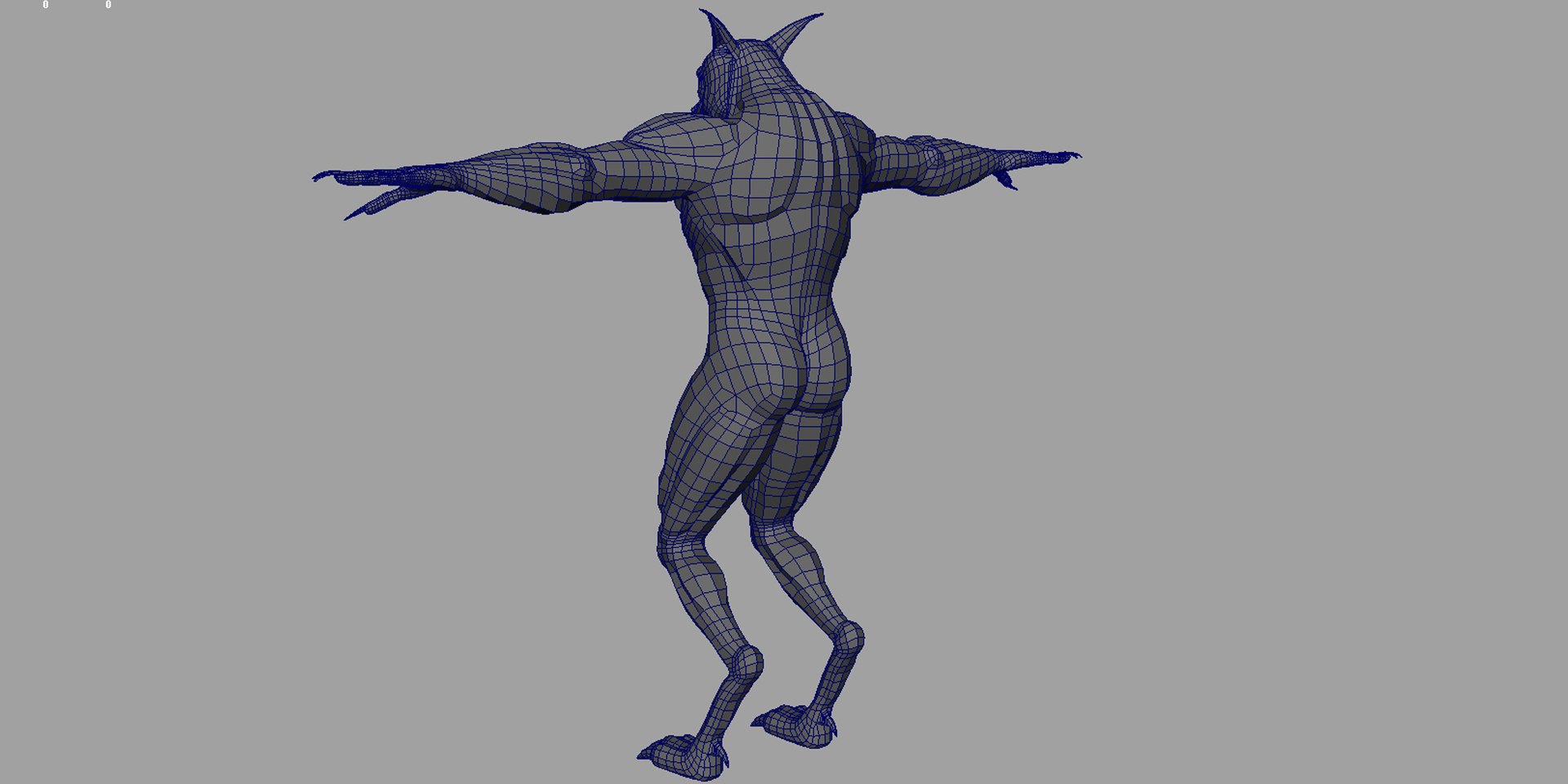 3D Wolf Man - TurboSquid 1560377