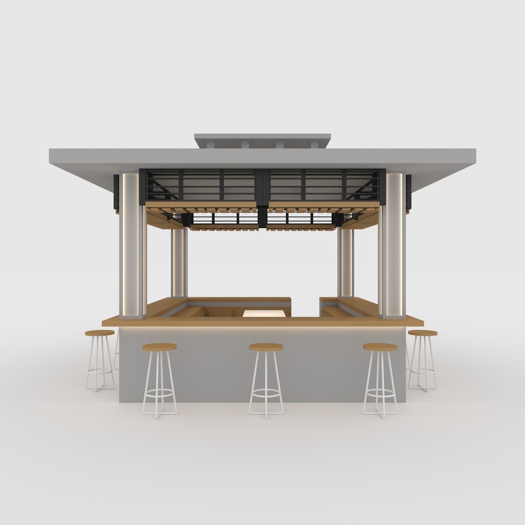 Booth 2 3D - TurboSquid 2124894