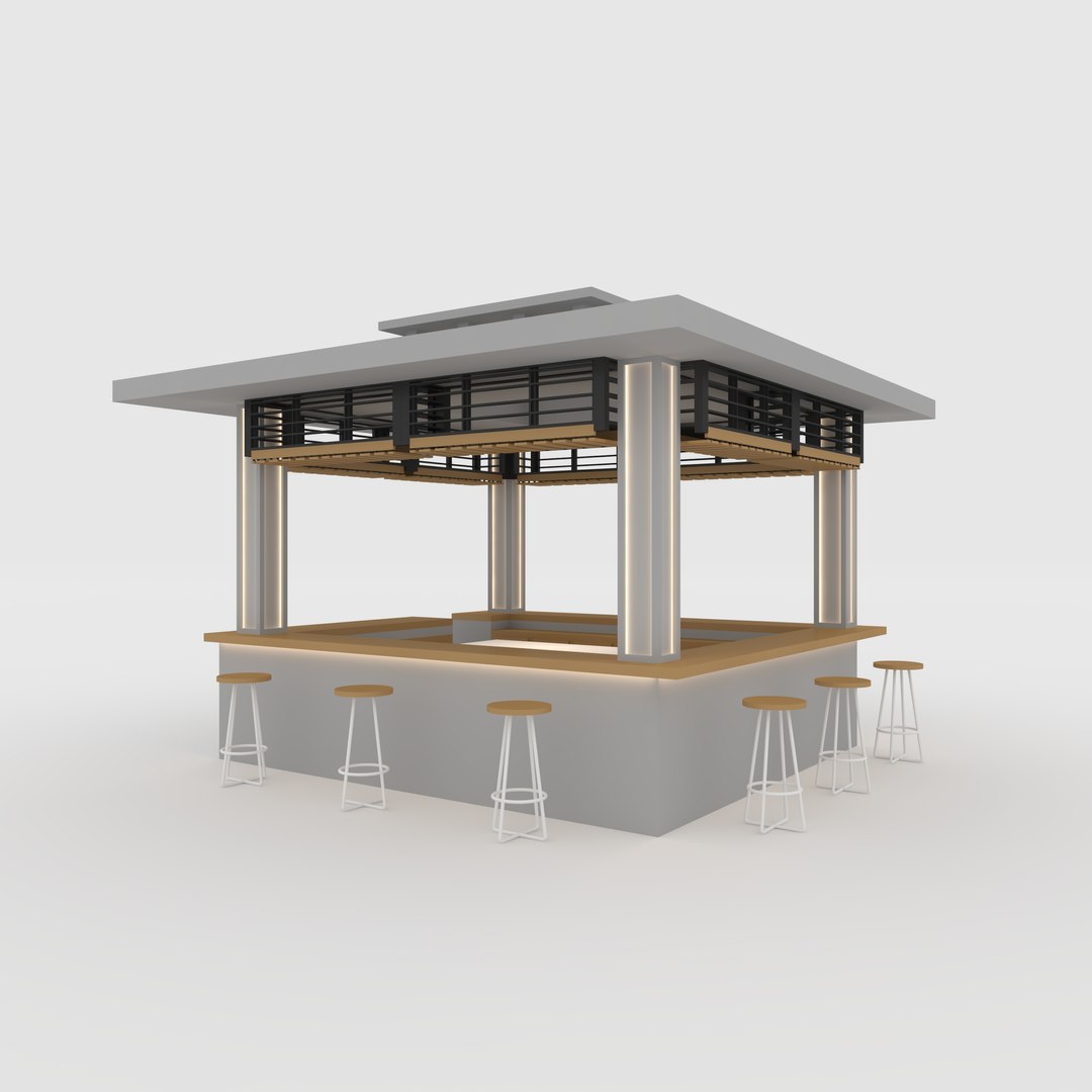 Booth 2 3D - TurboSquid 2124894