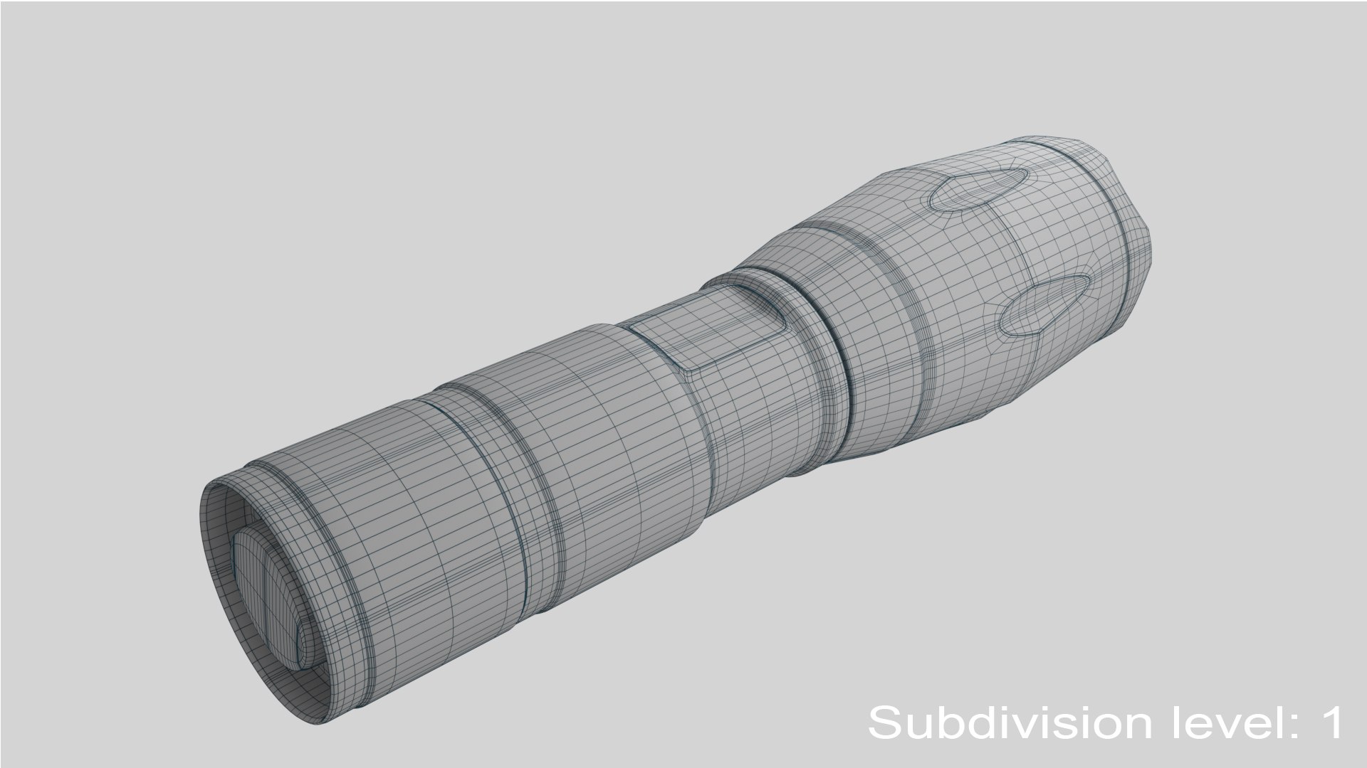 3D Flashlight Model - TurboSquid 1342722