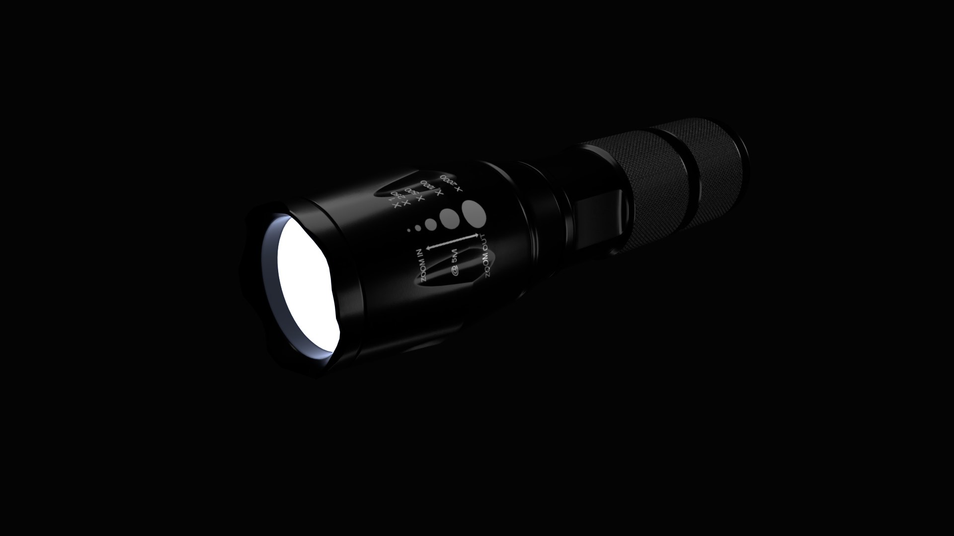 3D Flashlight Model - TurboSquid 1342722