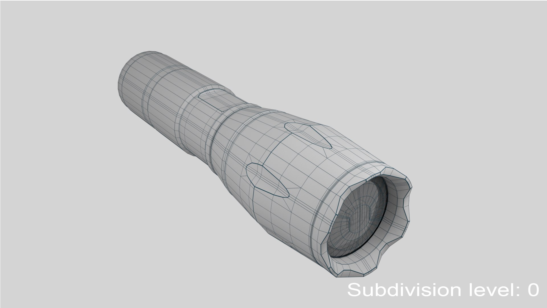 3D Flashlight Model - TurboSquid 1342722
