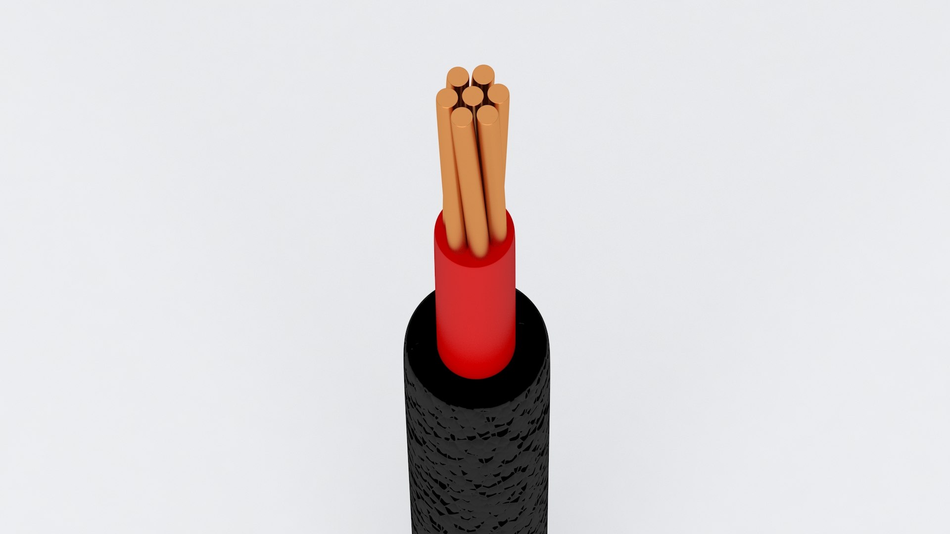 3D One Core Cable - TurboSquid 2388509