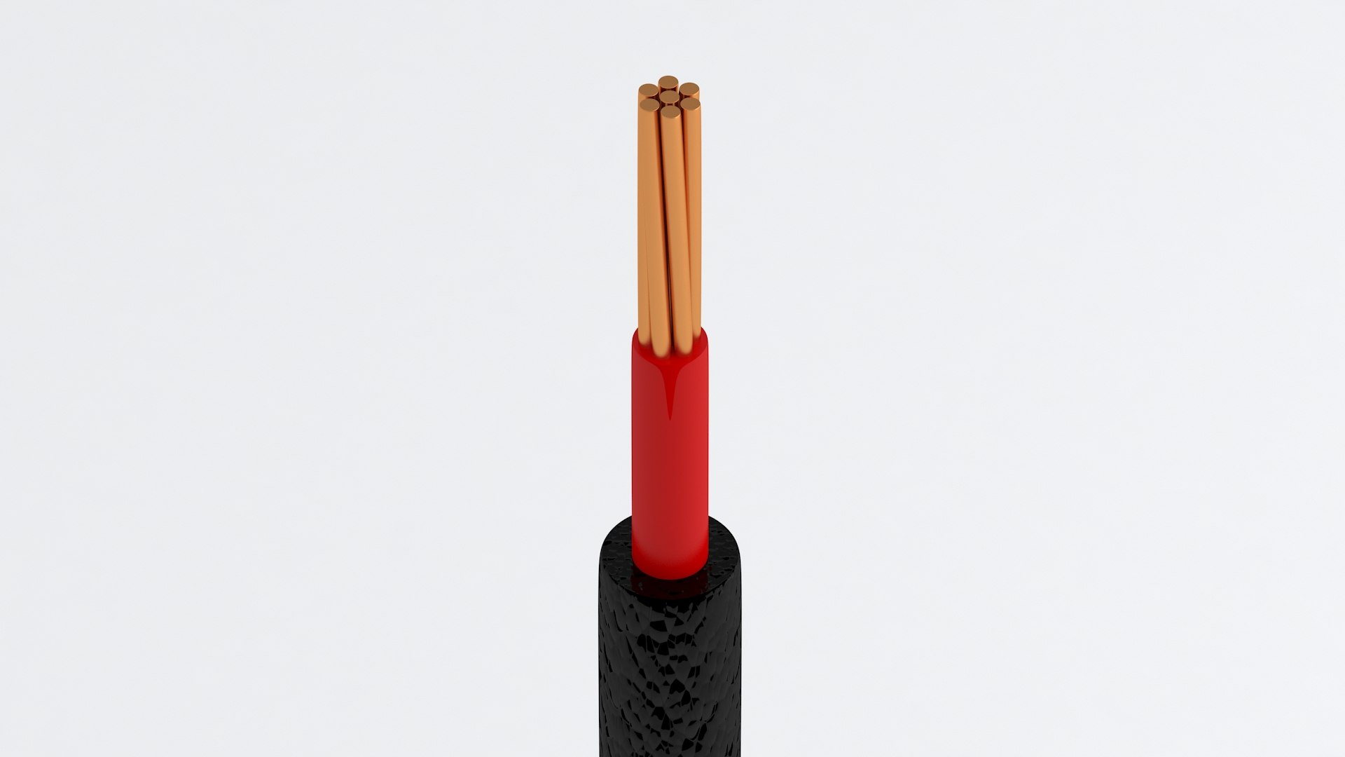 3D One Core Cable - TurboSquid 2388509