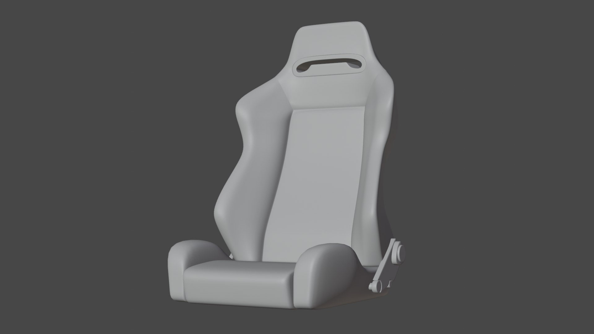 Recaro Speed Seat 3D - TurboSquid 2048282