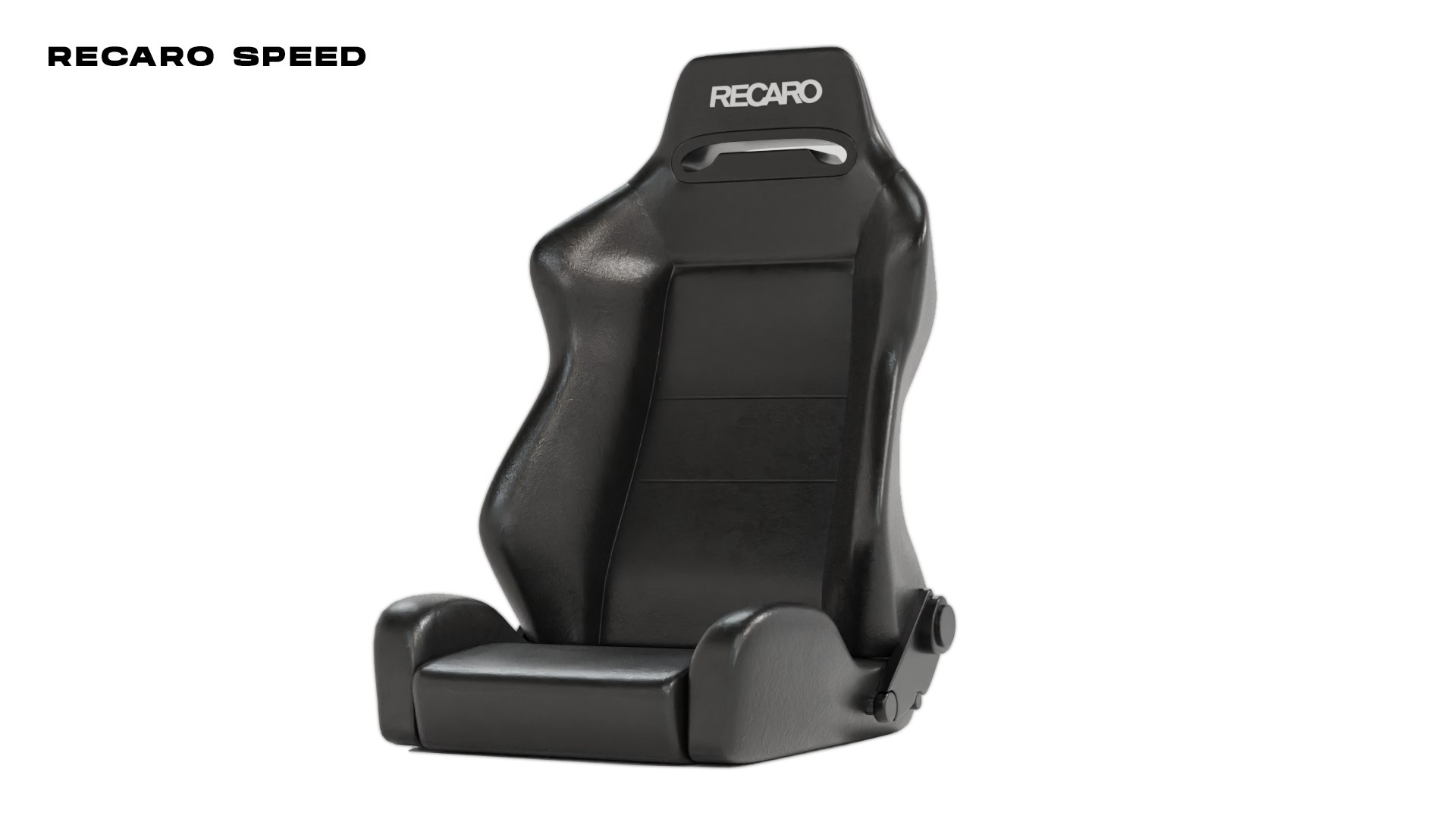Recaro Speed Seat 3D - TurboSquid 2048282