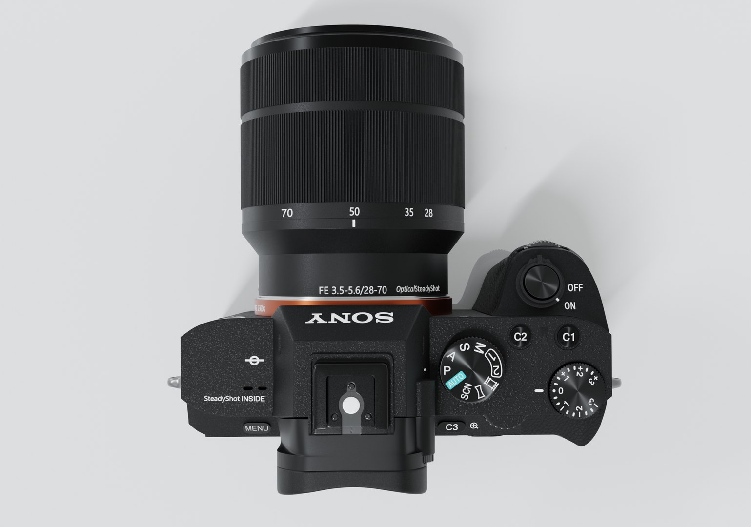 Sony Alpha 7 II With FE 28-70mm Lens Kit 3D Model - TurboSquid 2045727