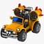 3d Jeep Car Cartoon Model