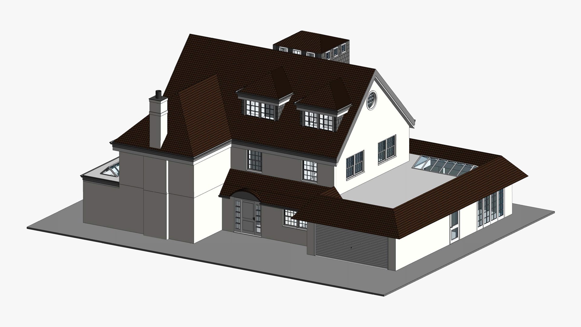 Revit family house 3D model - TurboSquid 1536064
