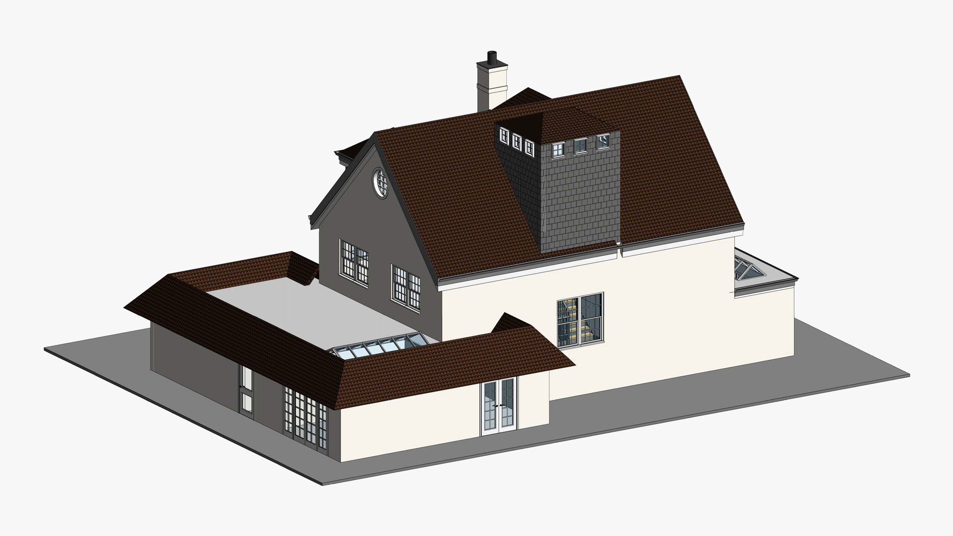Revit family house 3D model - TurboSquid 1536064