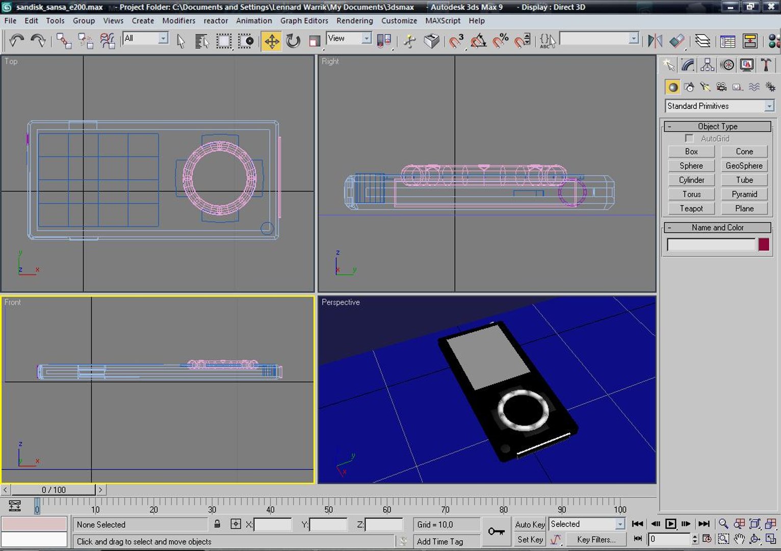 3ds Sandisk Sansa E200 Series