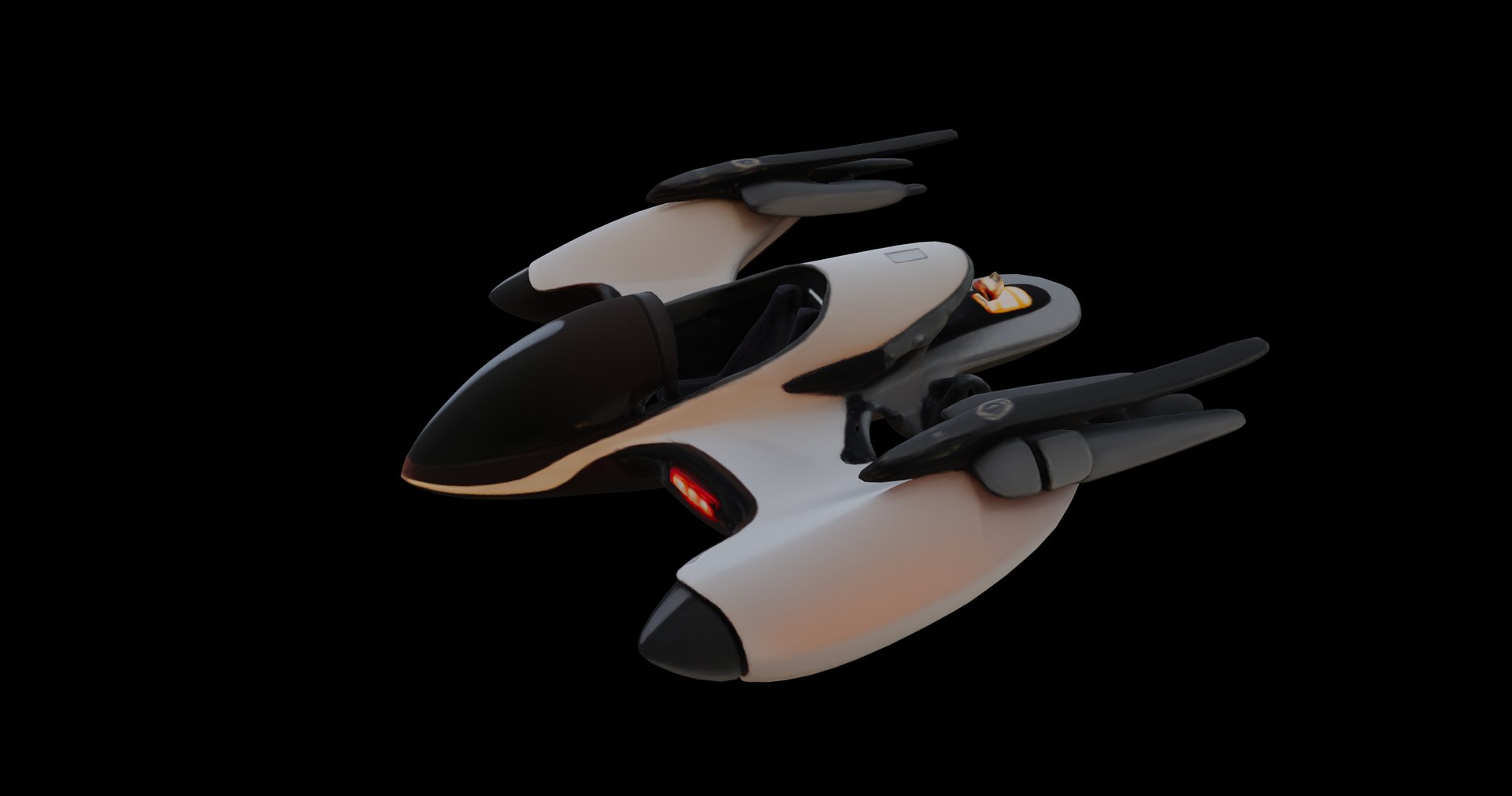 3D Futuristic AeroGlide - TurboSquid 2361648