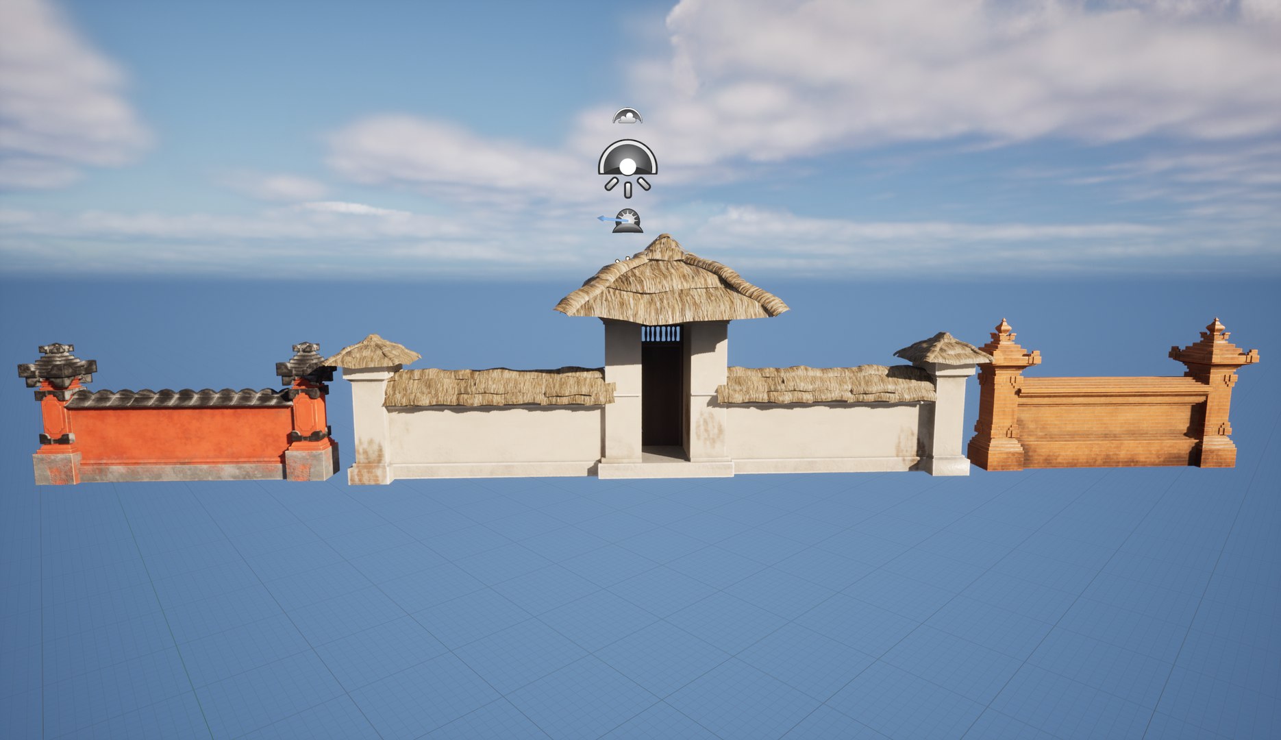 3D Pagar Kuno Bali Antique Balinese Fence Element - TurboSquid 2416454
