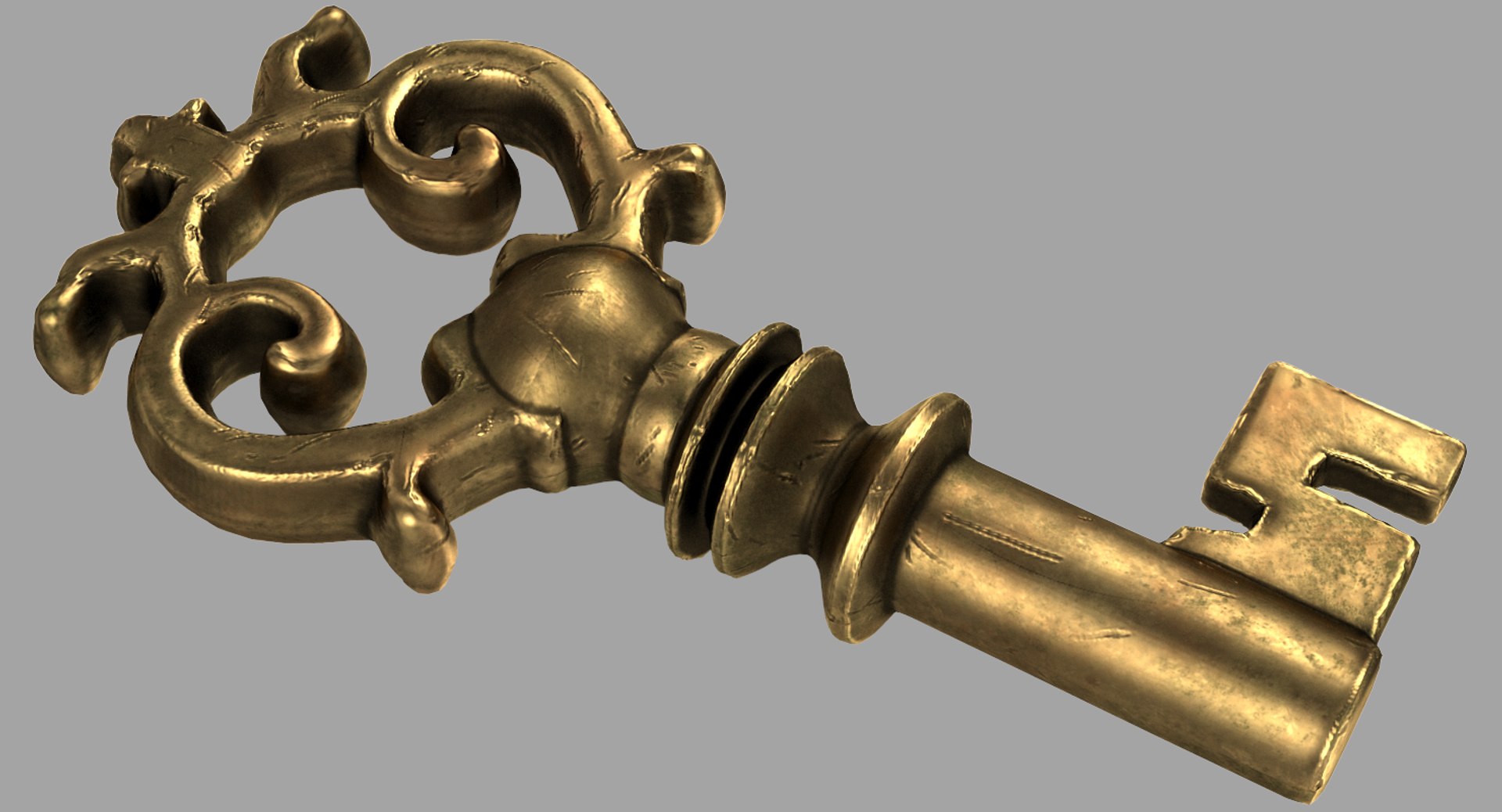 Key Old 3D Model - TurboSquid 1227443
