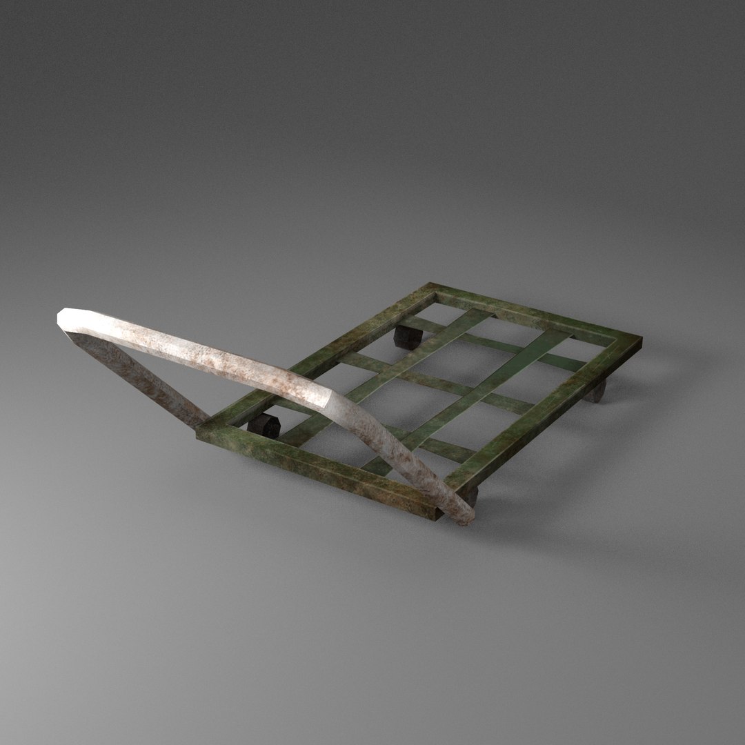 Free Rusty Cart 3D Model - TurboSquid 1715518