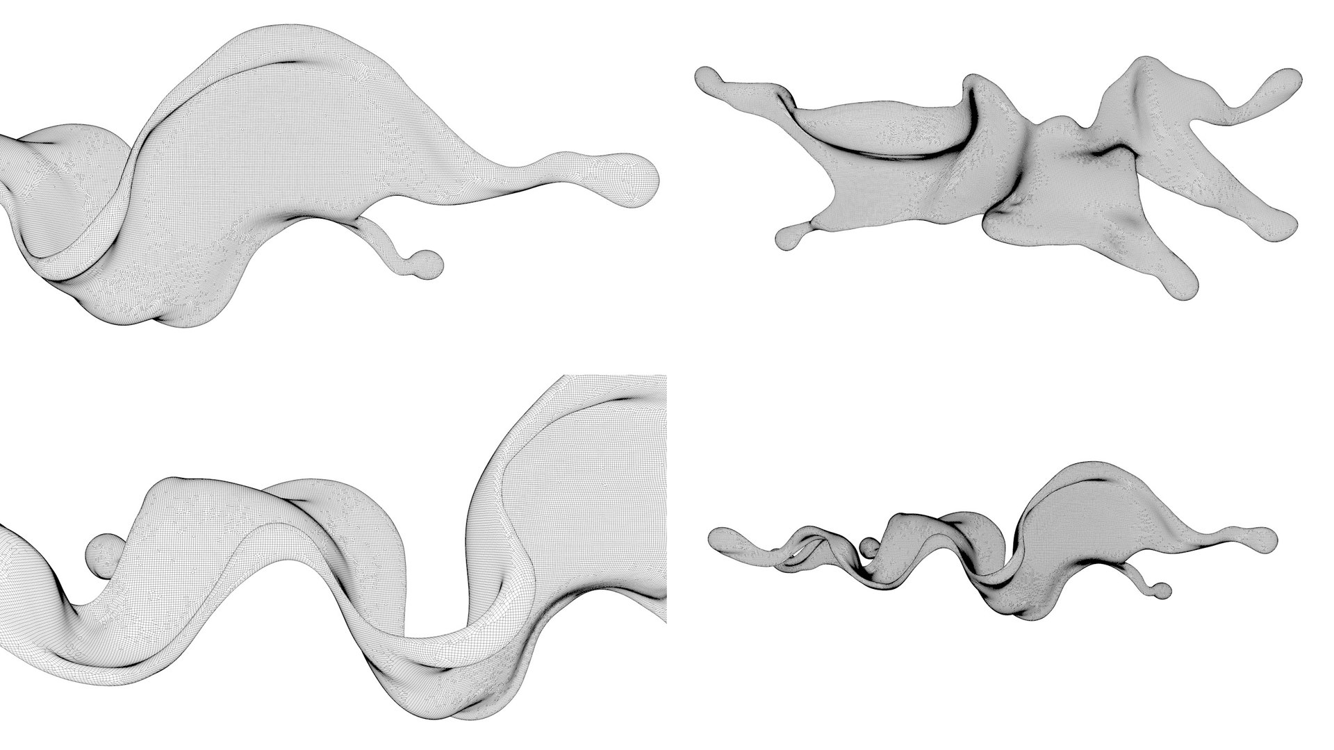 Splash Liquid Water 3D Model - TurboSquid 1629295