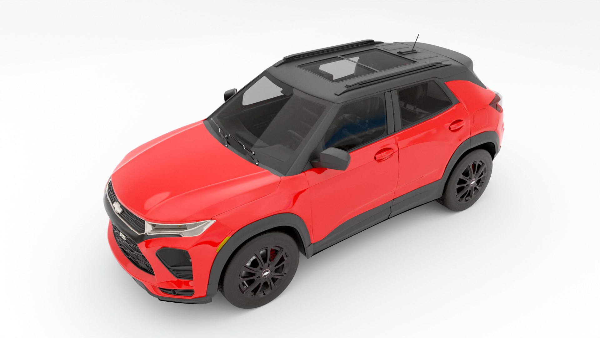 3D model of the Chevrolet Trailblazer car 3D model 3D - TurboSquid 2151055