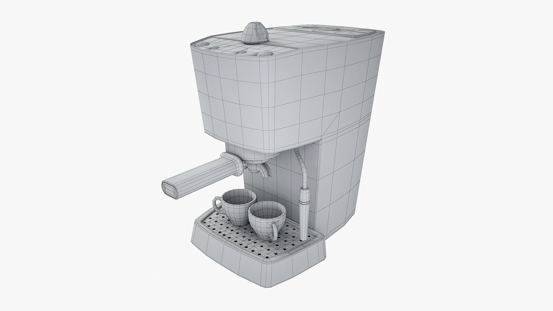 3D Model Espresso Machine Collection - TurboSquid 2324616