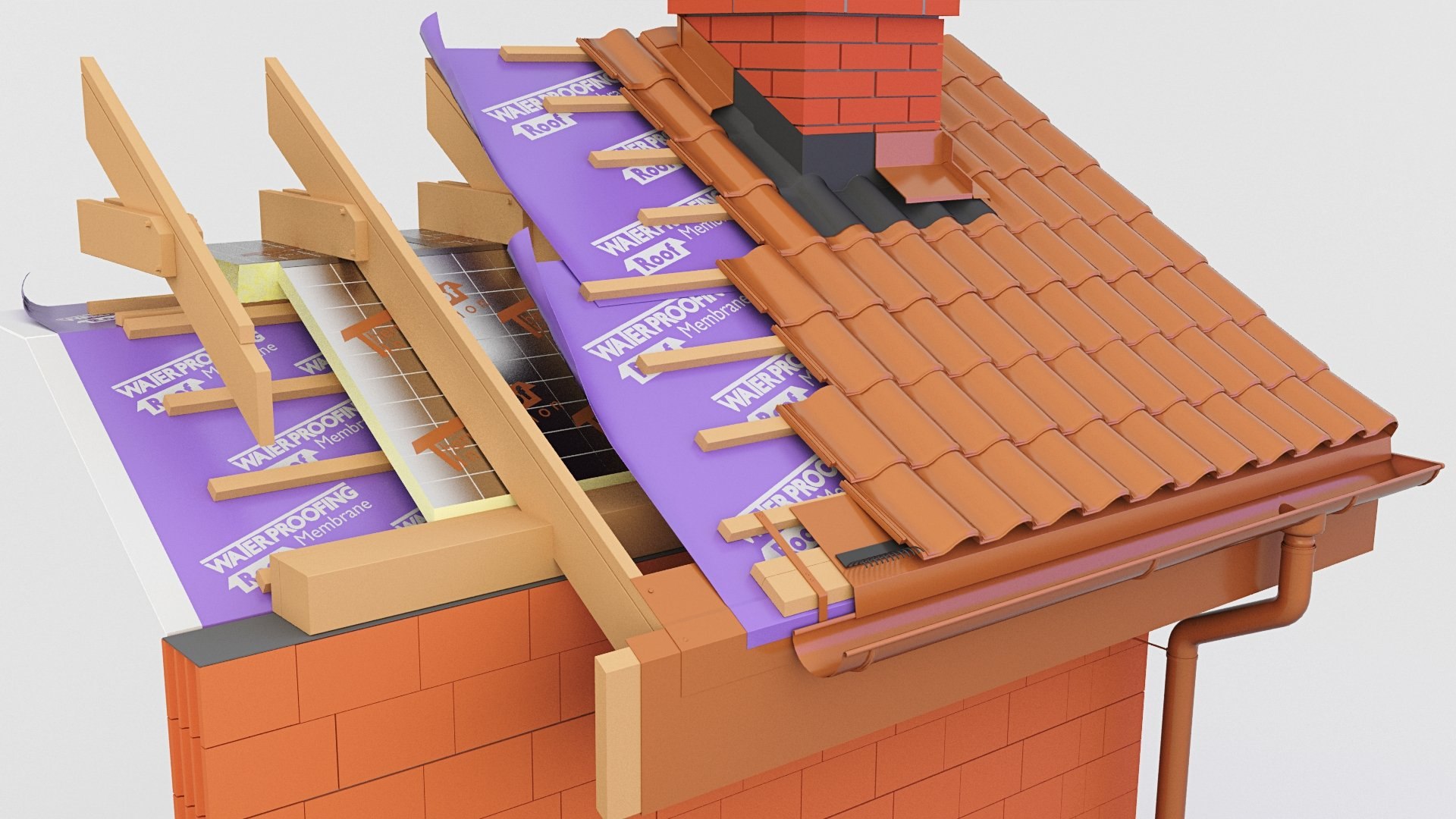 3D Thermal Insulation Pir Roof - TurboSquid 1529161
