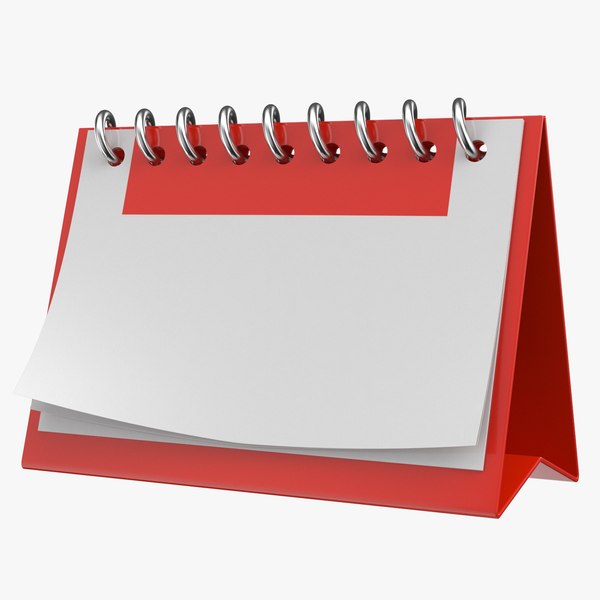 Calendar 3D Models for Download | TurboSquid