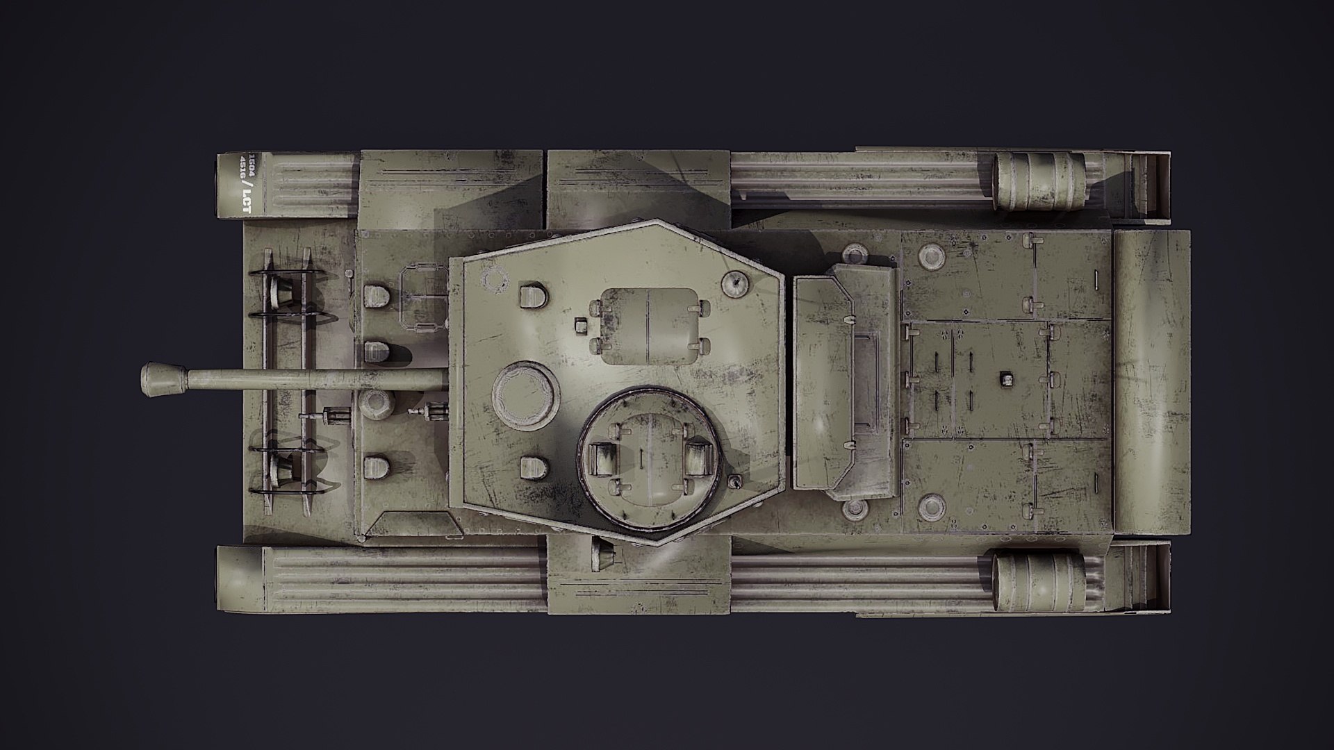 3D Cromwell British Medium Cruiser Tank Model - TurboSquid 2511046