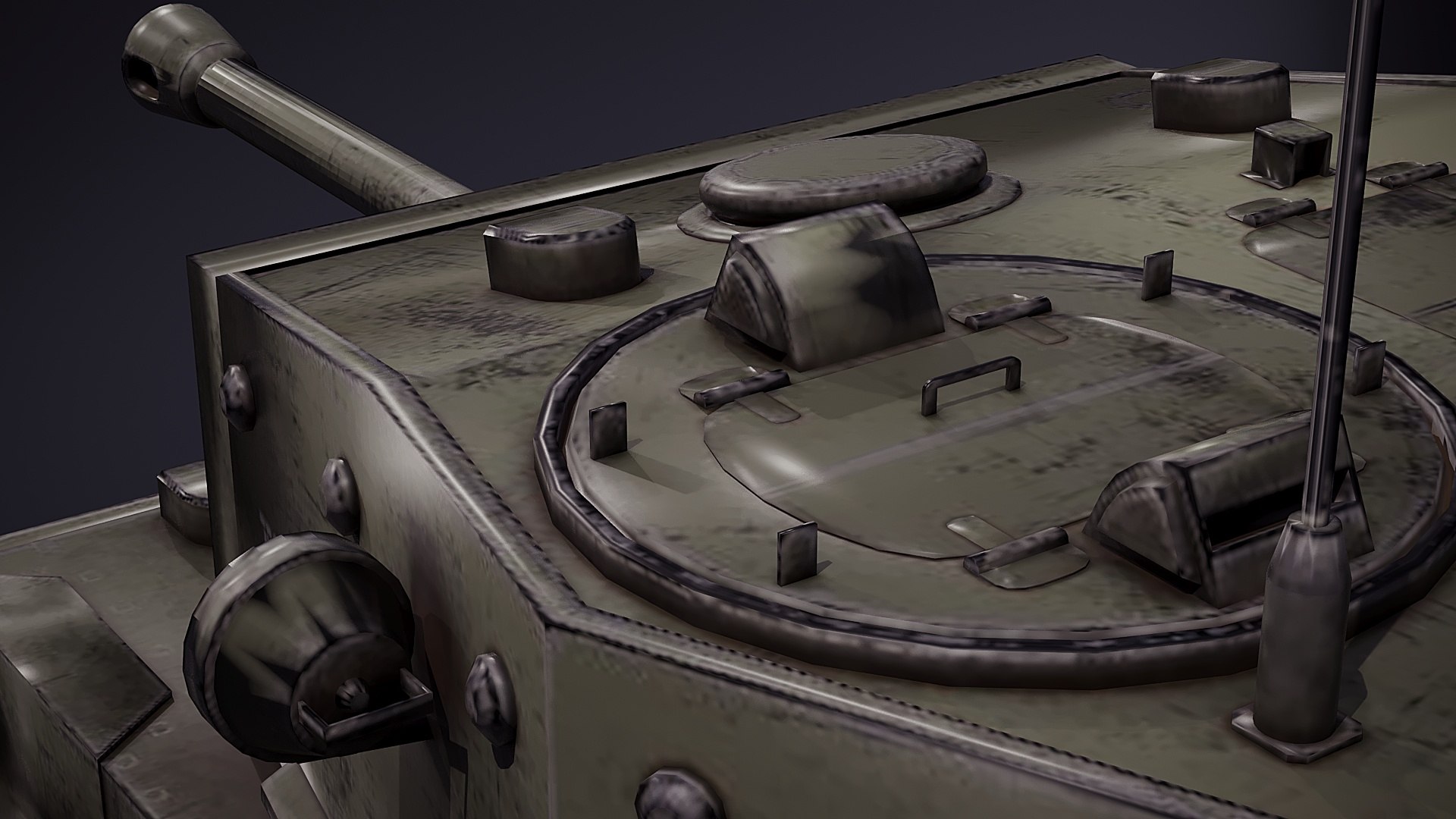 3D Cromwell British Medium Cruiser Tank Model - TurboSquid 2511046