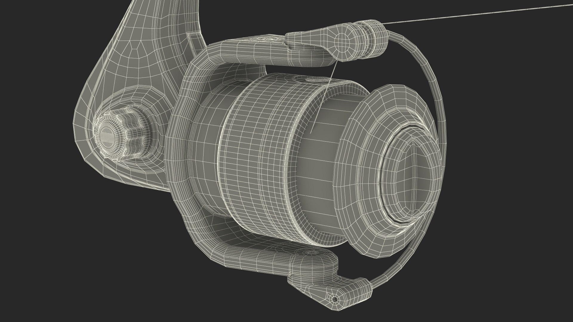 Fishing Rod and Hook model - TurboSquid 2131578