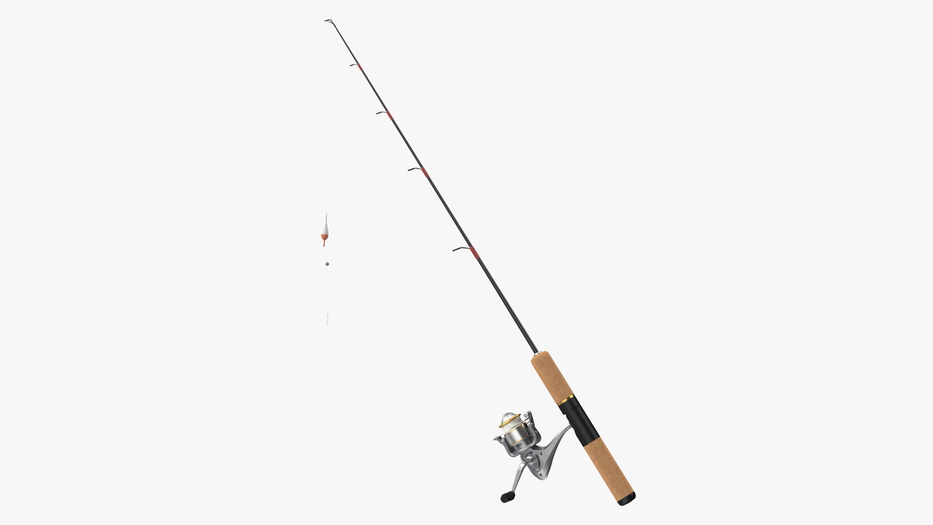 Fishing Rod and Hook model - TurboSquid 2131578