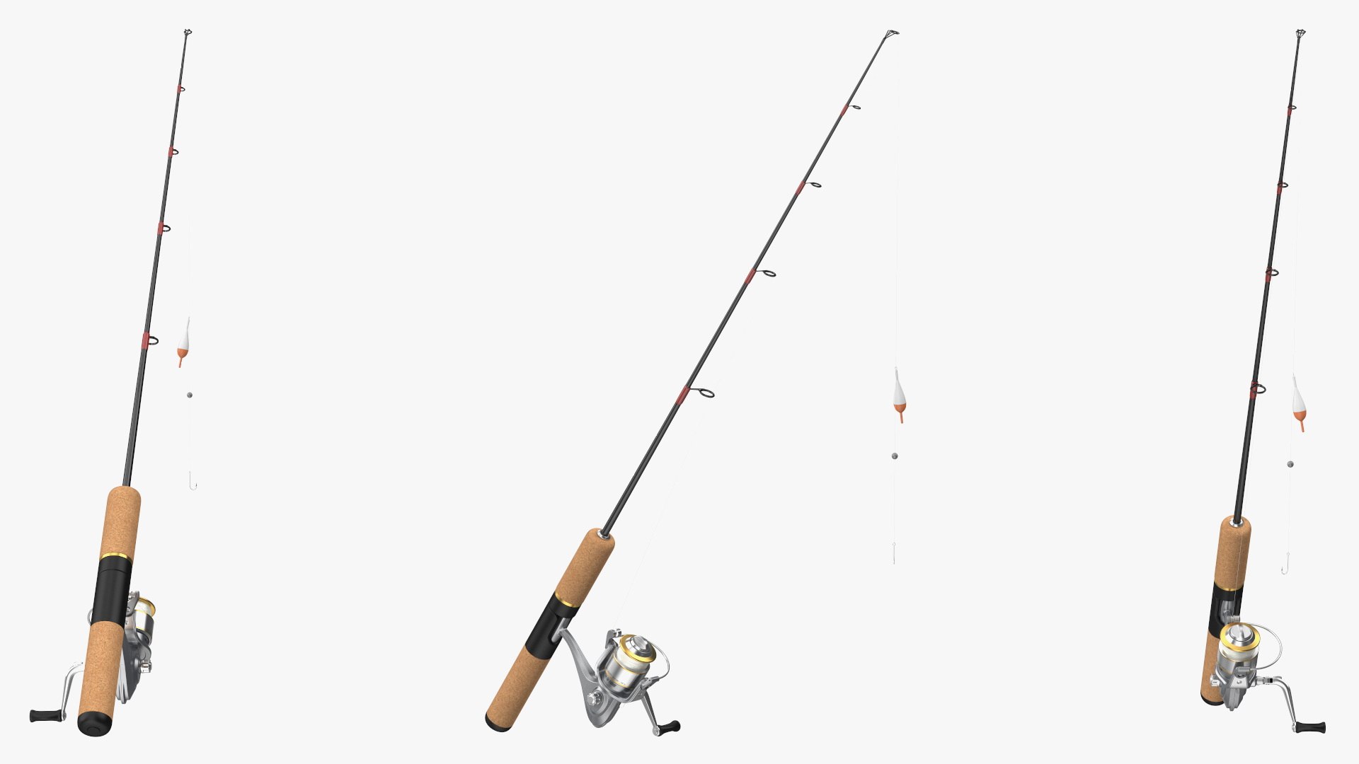 Fishing Rod And Hook Model - TurboSquid 2131578