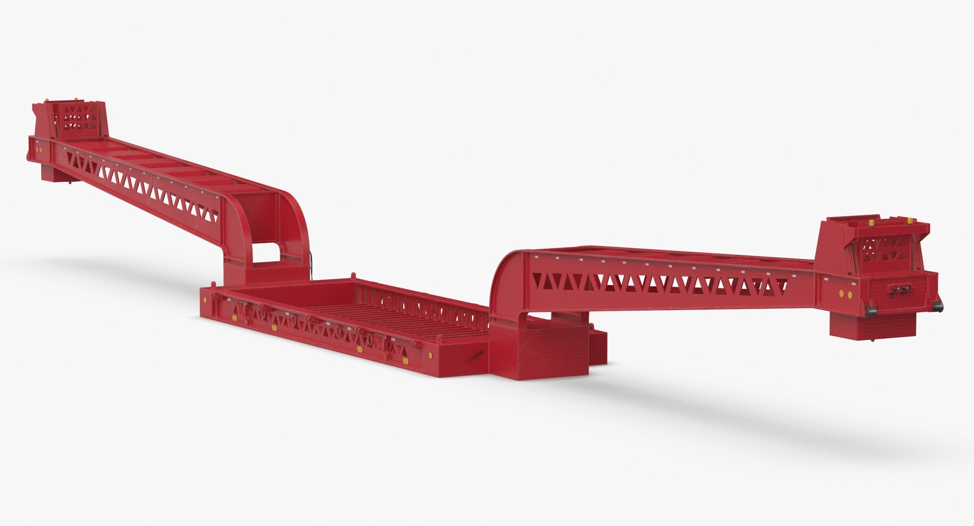 3D trail king detachable gooseneck - TurboSquid 1657991