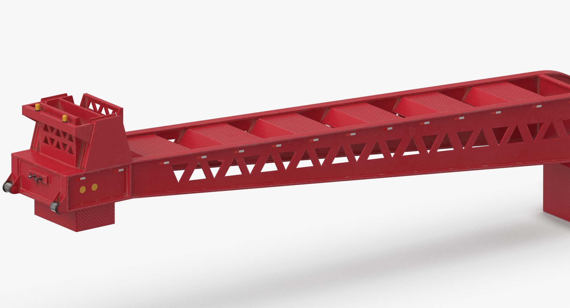 3D trail king detachable gooseneck - TurboSquid 1657991