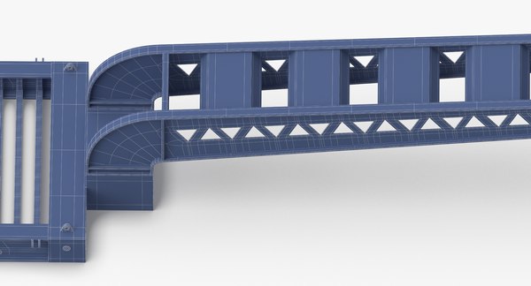 3D trail king detachable gooseneck - TurboSquid 1657991