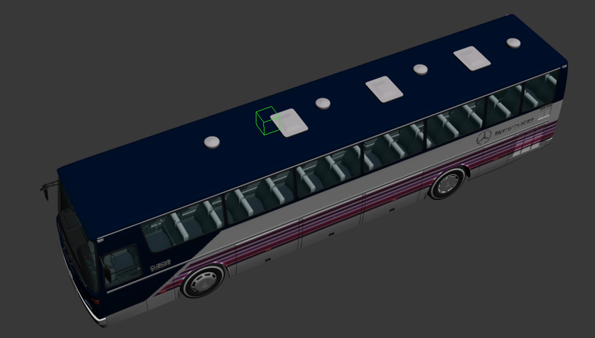 Mercedes Benz O 303 V8 3D Model - TurboSquid 2010155