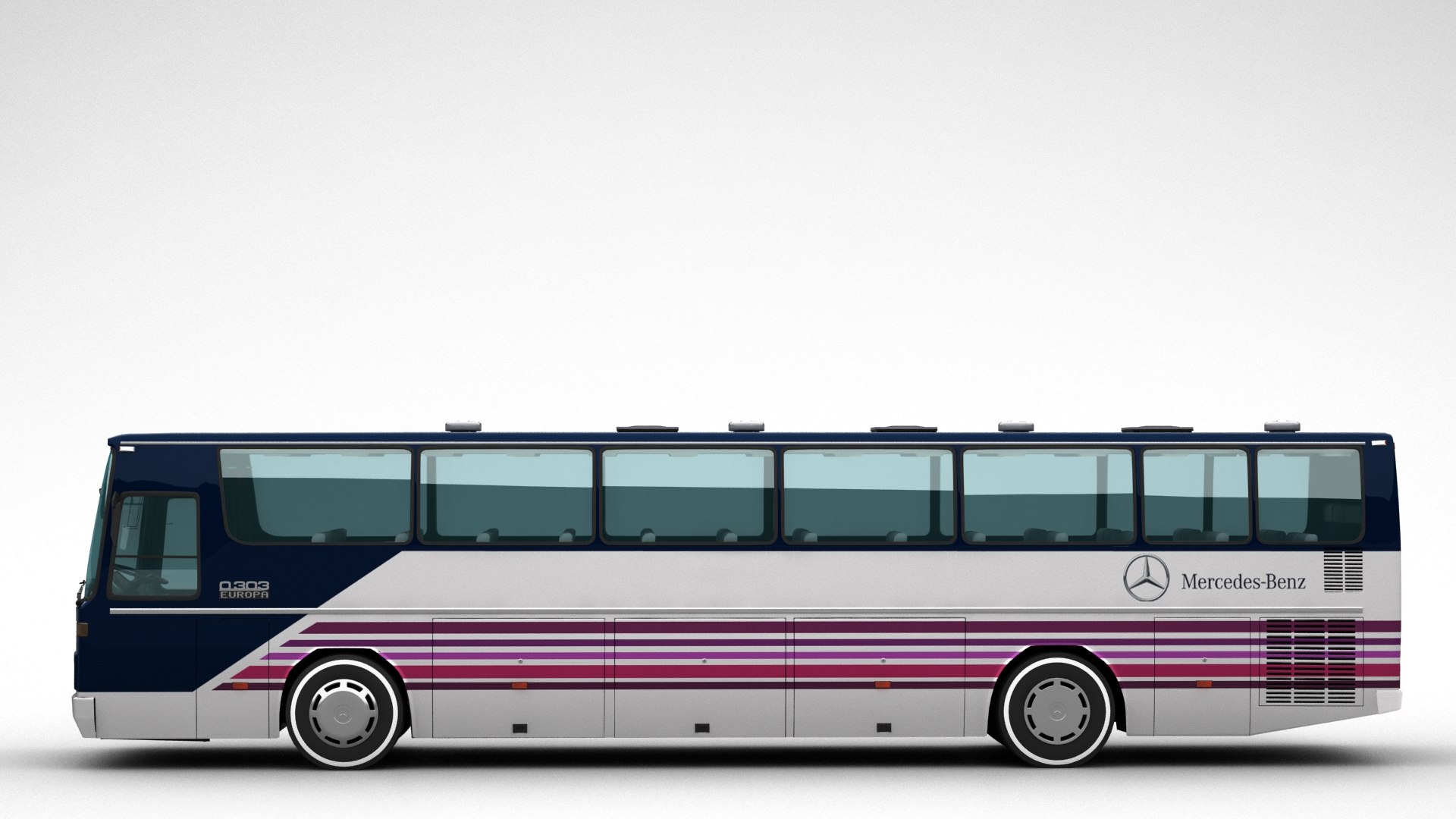 Mercedes Benz O 303 V8 3D Model - TurboSquid 2010155