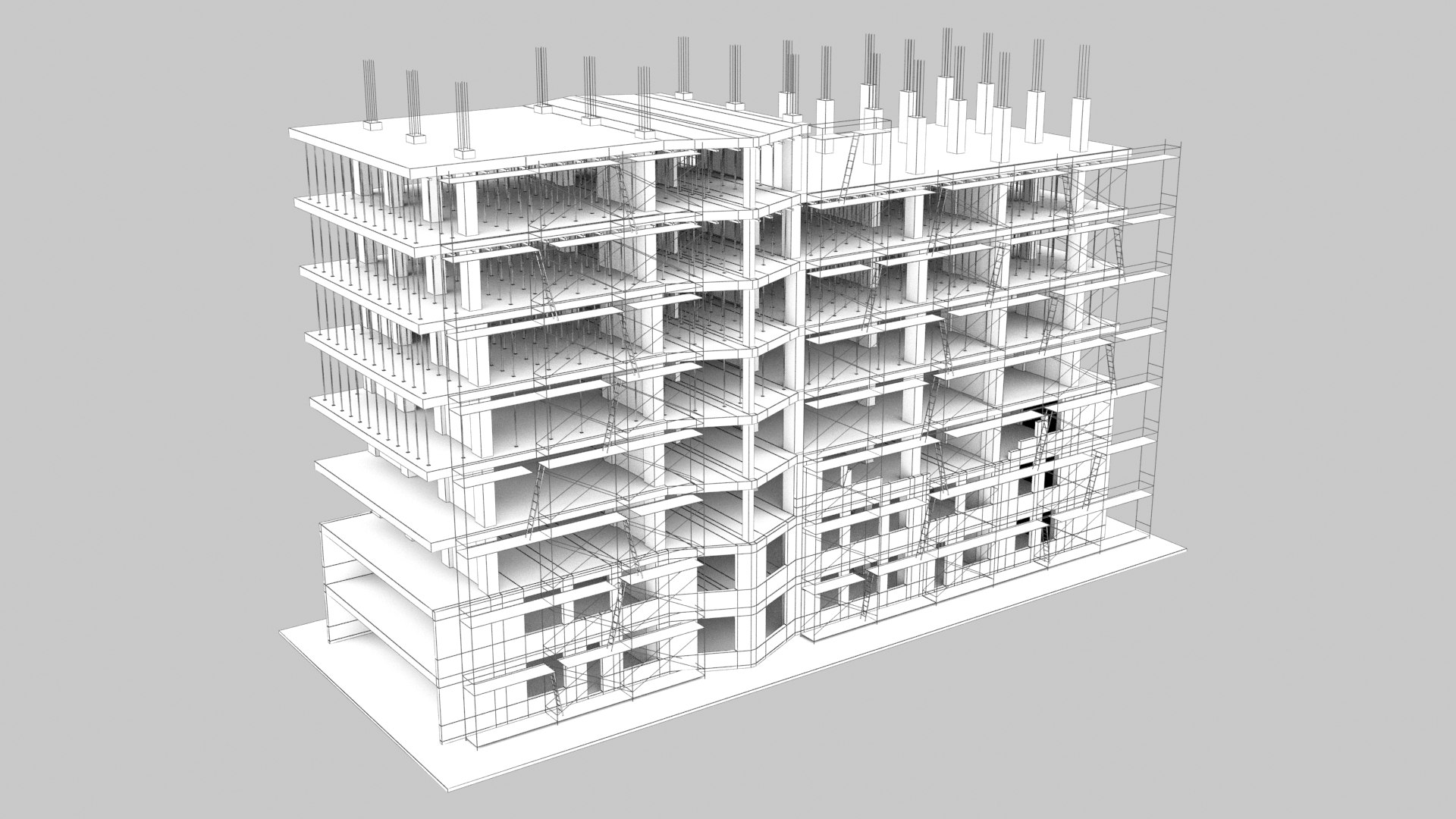 3D Construction Building - TurboSquid 1532153